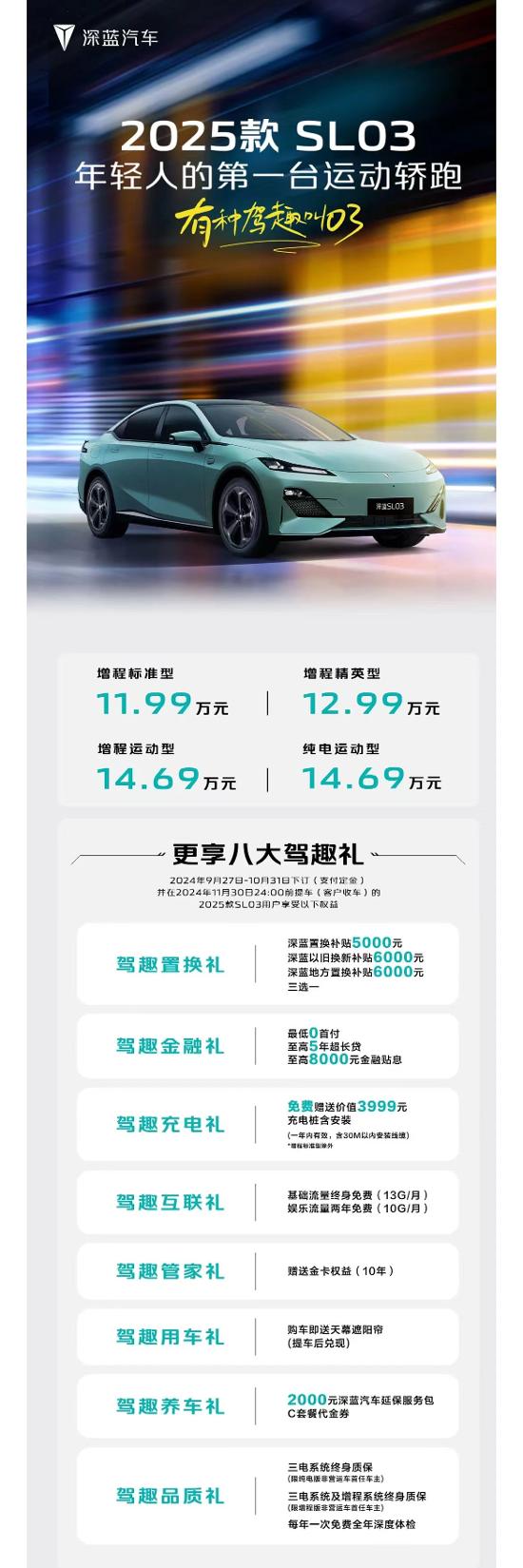 【2025款SL03焕新上市_汽车新闻】-易车_深蓝汽车南通万象店